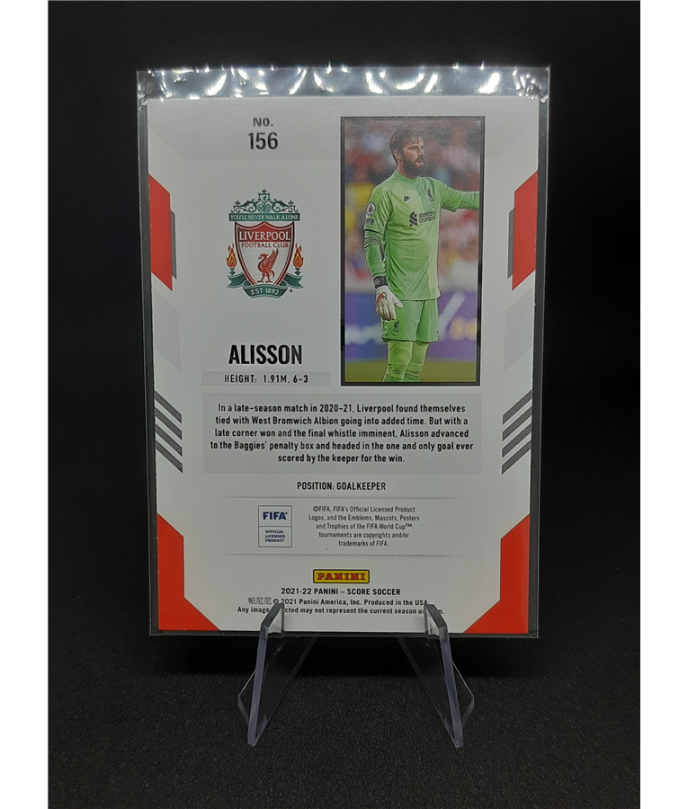 Alisson Score - Card Center