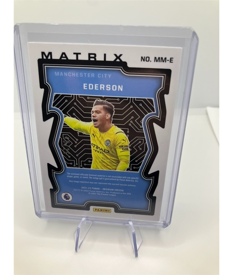 Ederson - 2021/22 - Obsidian - MEMO e AUTO - 15/25 - Card Center