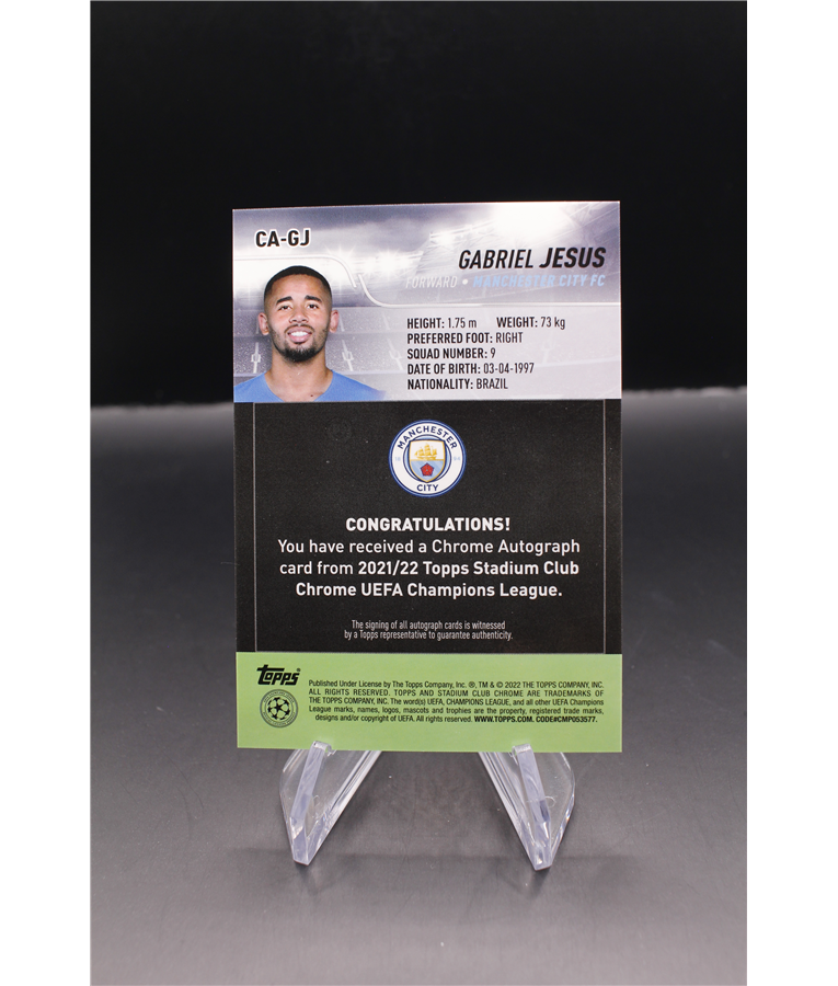 Gabriel Jesus - Card Center