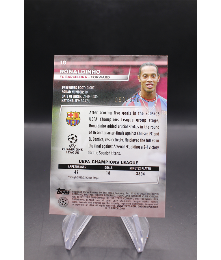 RONALDINHO - Card Center